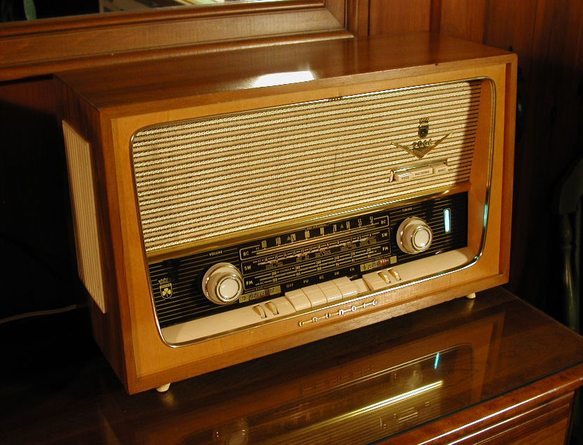 Vintage Grundig Radio - Sexy Women Vintage Grundig Radio - Sexy Women